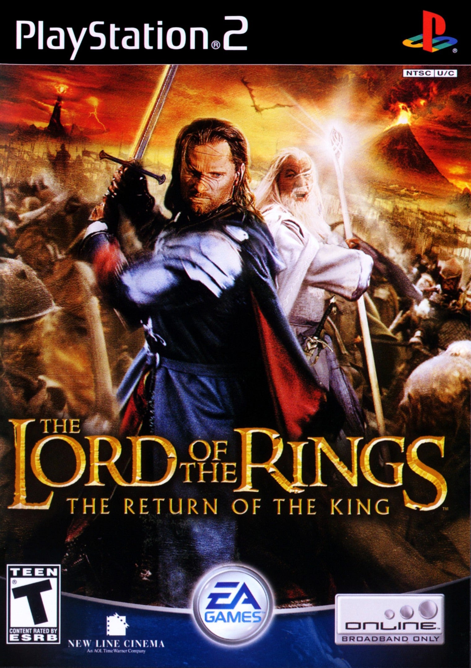 Lord of the Rings Return of the King - Playstation 2 – Retro Island Gaming