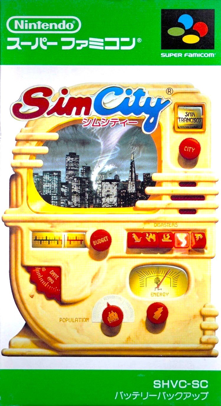 SimCity - Super Famicom – Retro Island Gaming