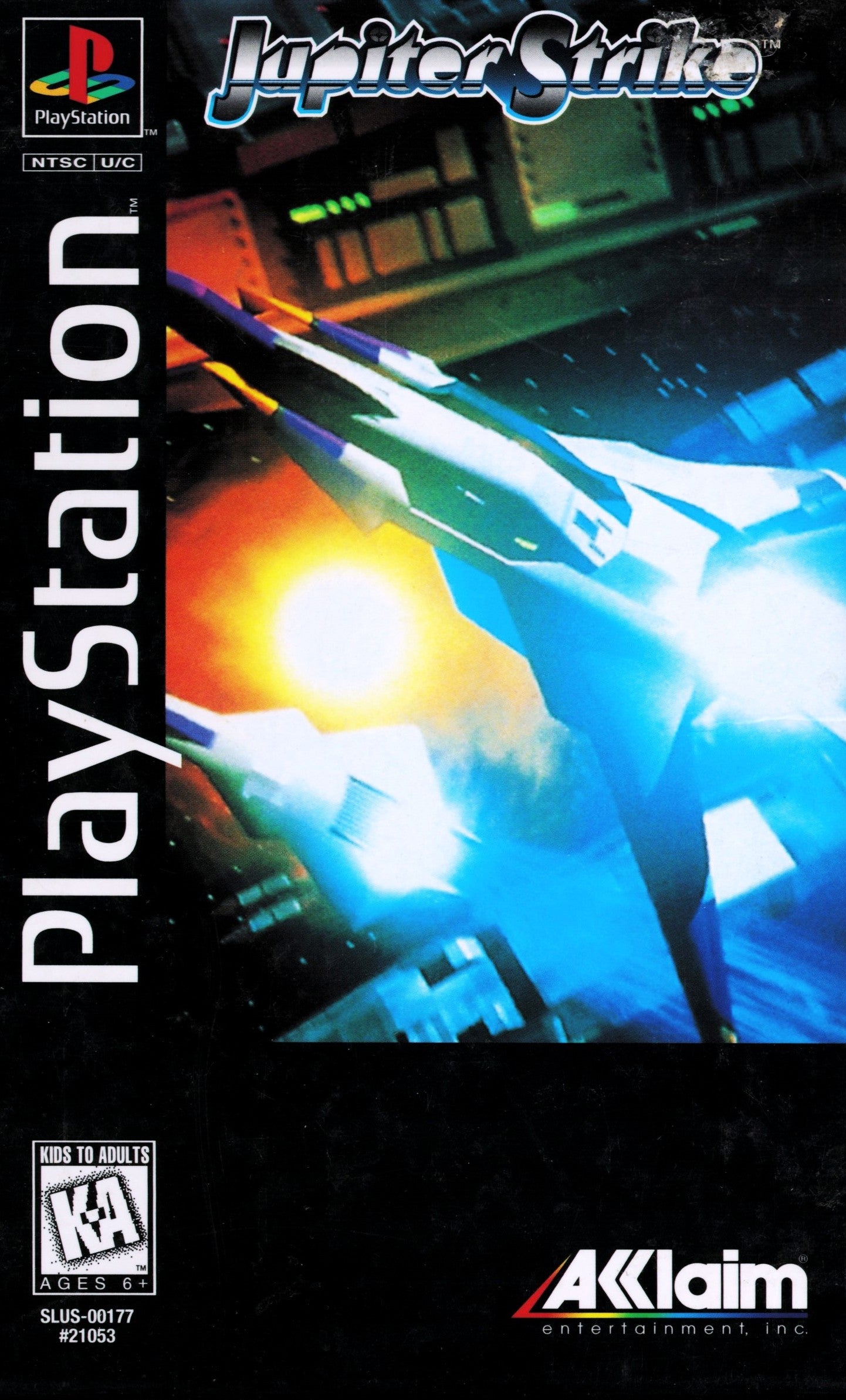 Jupiter Strike [Long Box] - Playstation – Retro Island Gaming