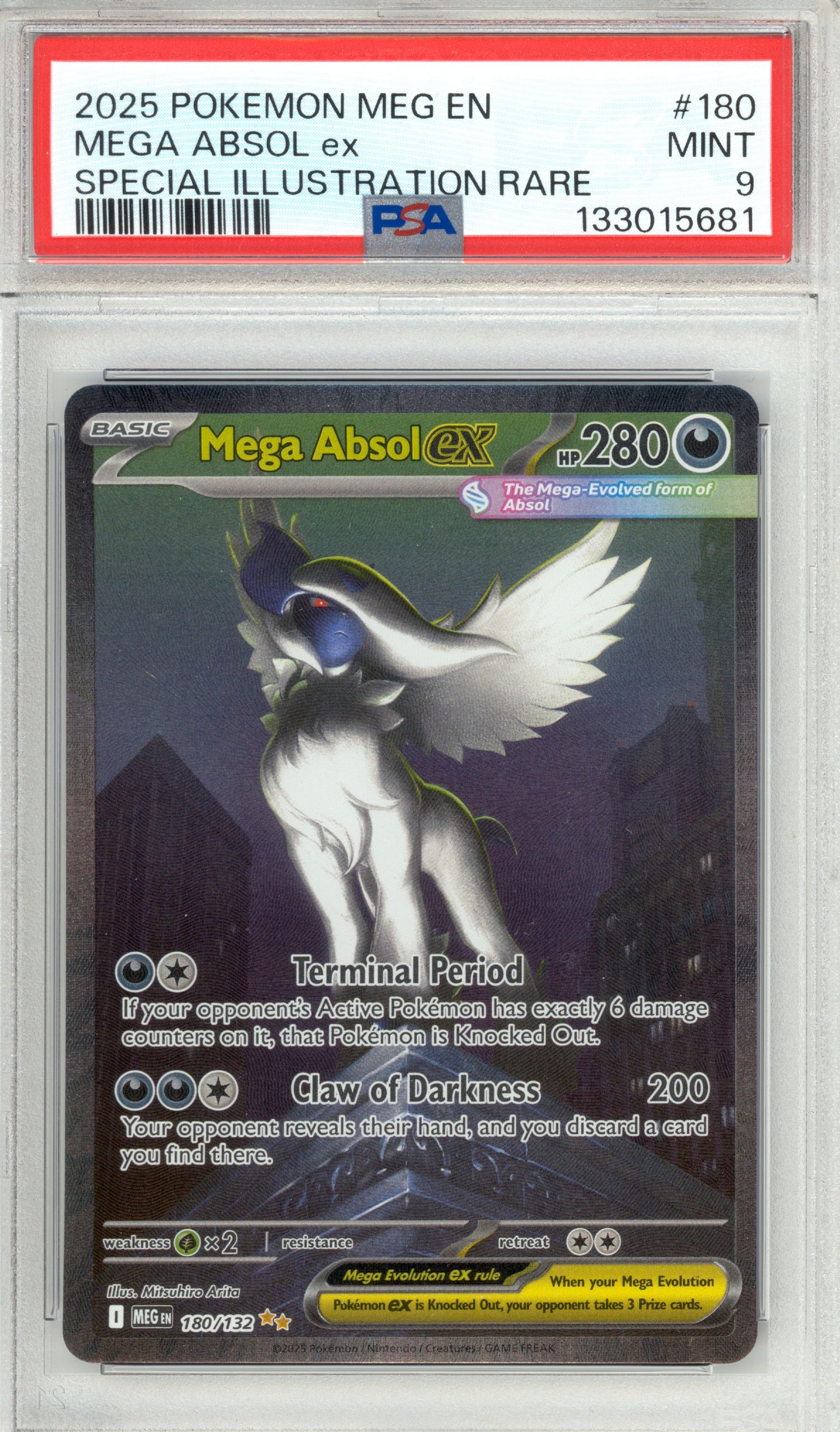 Mega Absol Ex #180 - Pokemon Mega Evolution – Retro Island Gaming