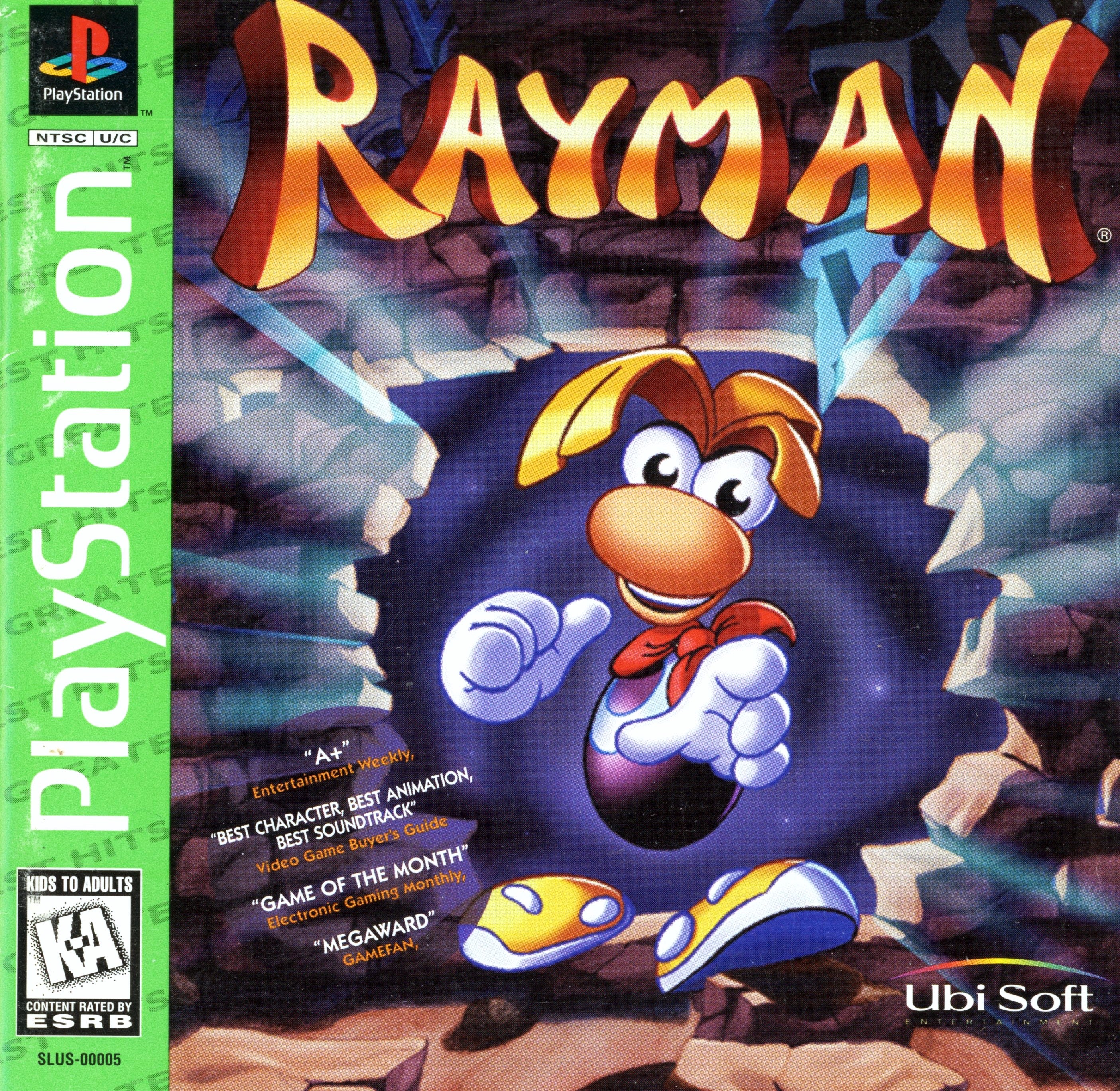 Rayman [Greatest Hits] - Playstation – Retro Island Gaming