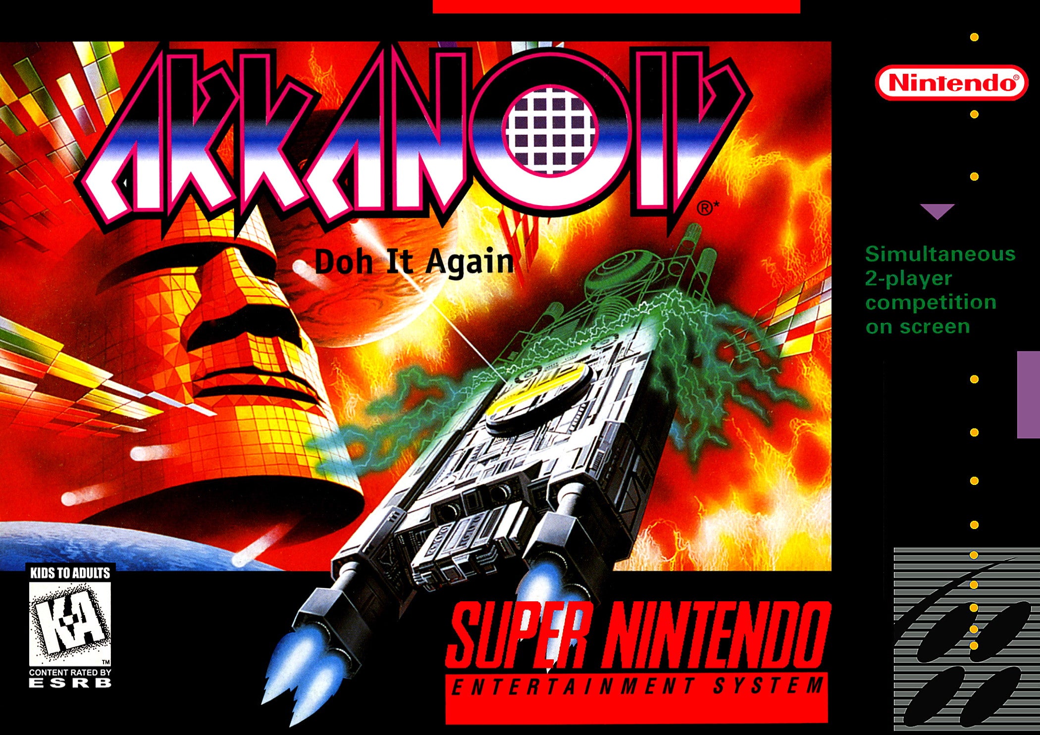 Arkanoid Doh It Again - Super Nintendo – Retro Island Gaming