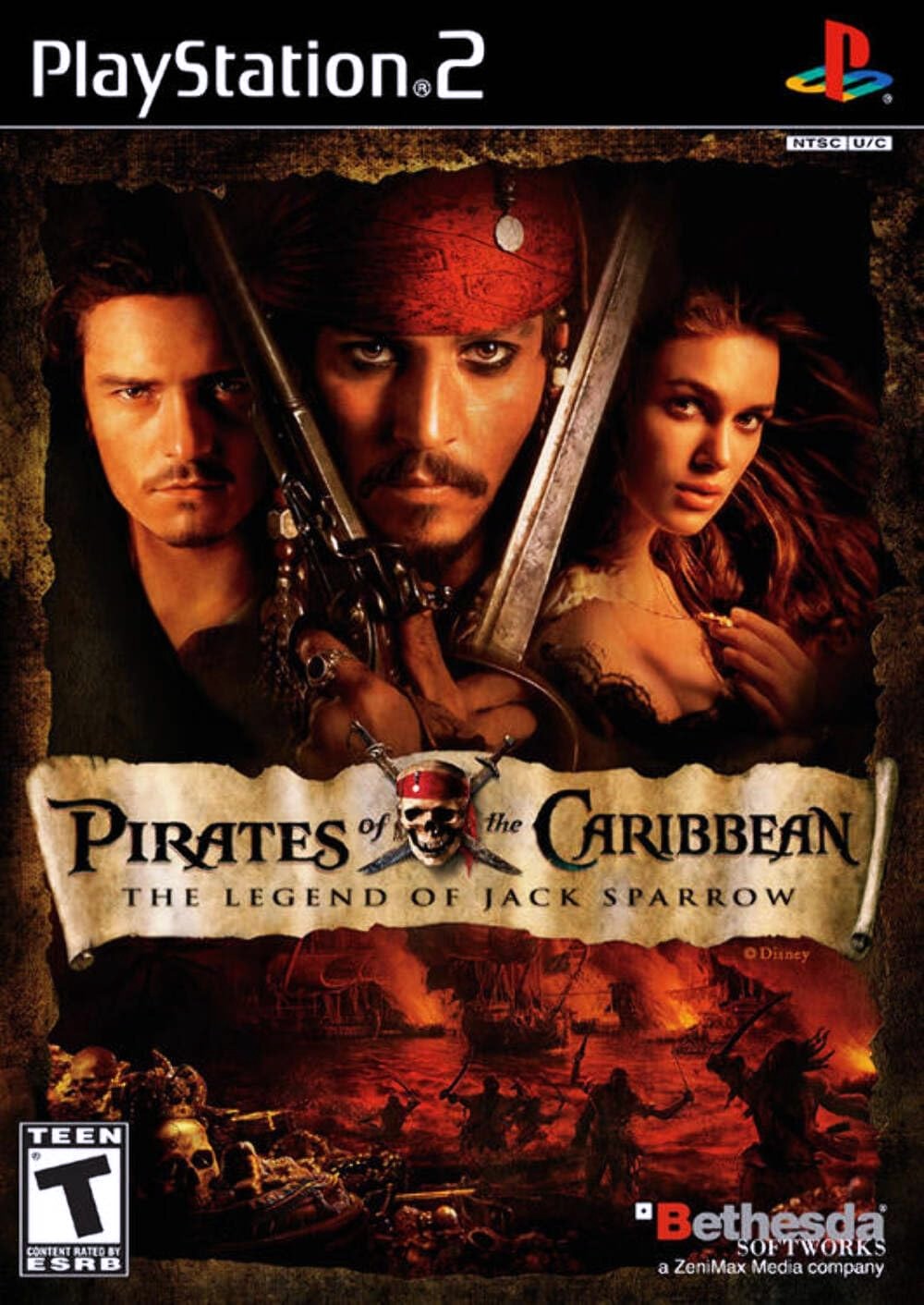 Pirates of the Caribbean: Legend of Jack Sparrow - Playstation 2 ...