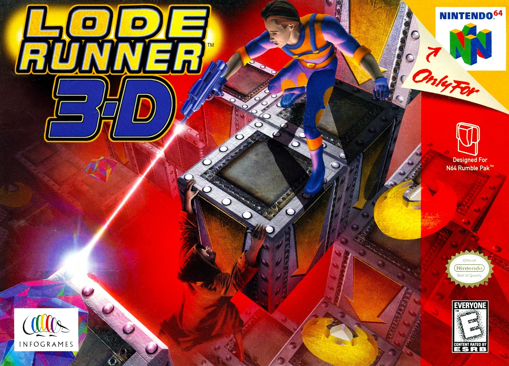 Lode Runner 3D - Nintendo 64 – Retro Island Gaming