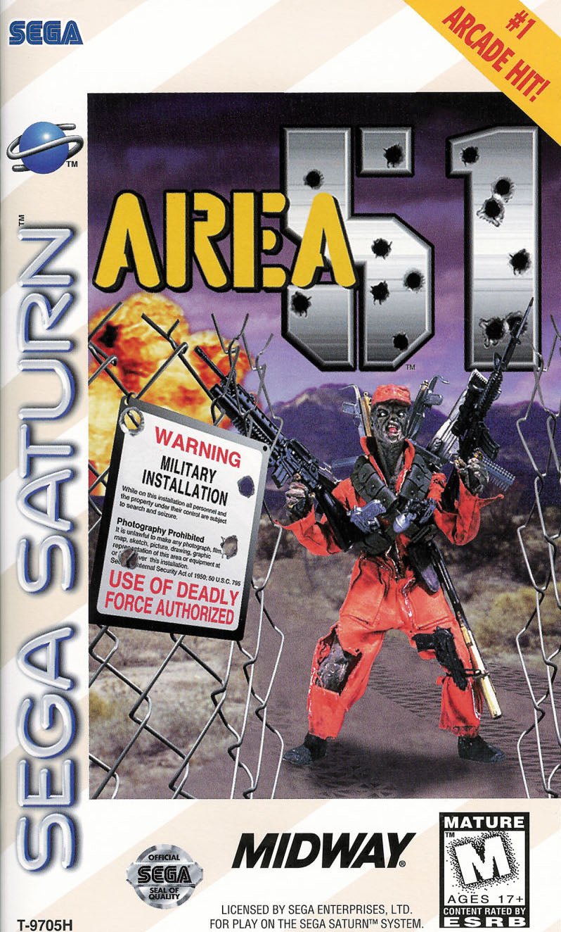 Area 51 - Sega Saturn – Retro Island Gaming