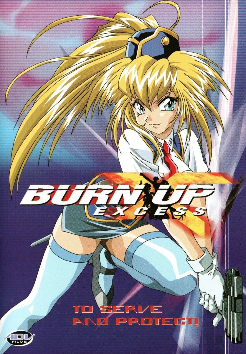 Burn Up Excess Vol. 1: To Serve and Protect! - DVD – Retro Island Gaming