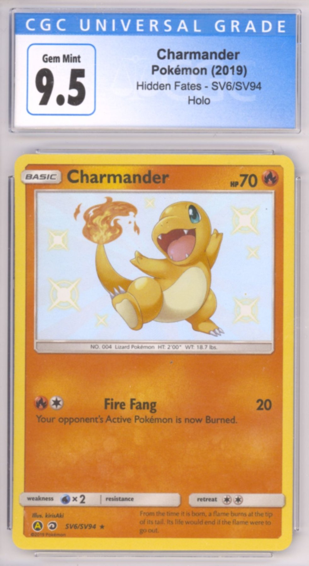 Charmander #SV6 - Pokemon Hidden Fates – Retro Island Gaming