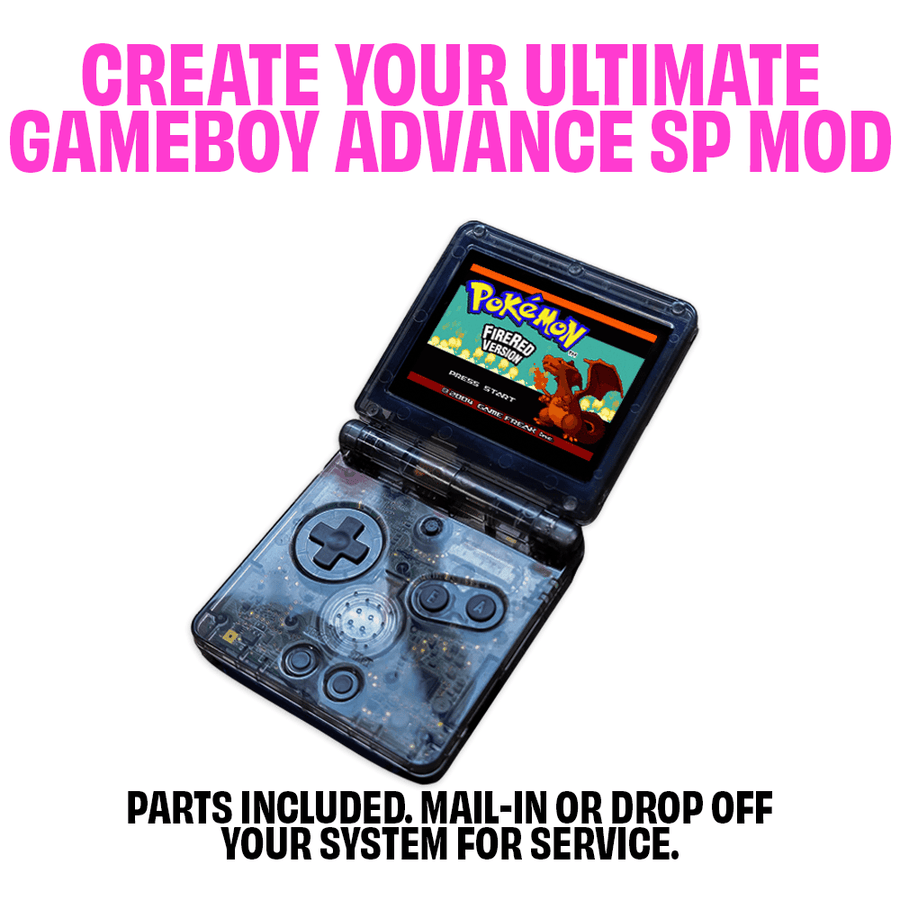 Create Your Ulitmate GameBoy Advance SP Mod – Retro Island Gaming