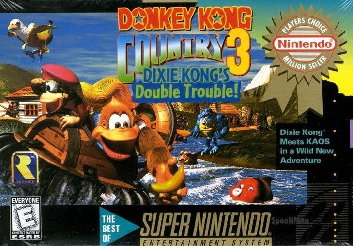 Donkey Kong Country 3 [Player's Choice] - Super Nintendo – Retro Island ...