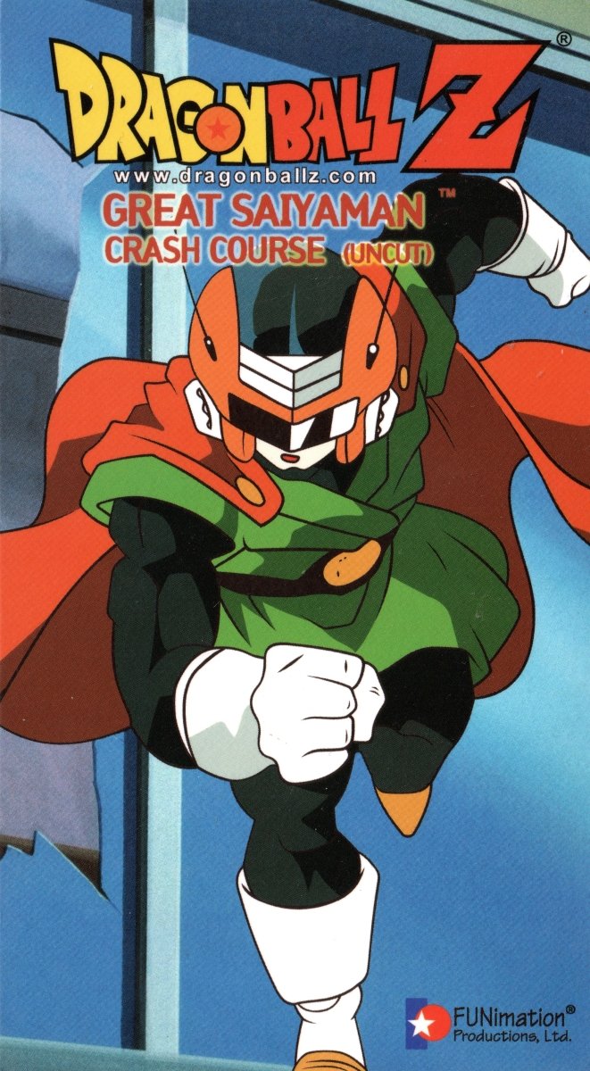Dragon Ball Z Great Saiyaman - Crash Course (Uncut) - VHS – Retro ...