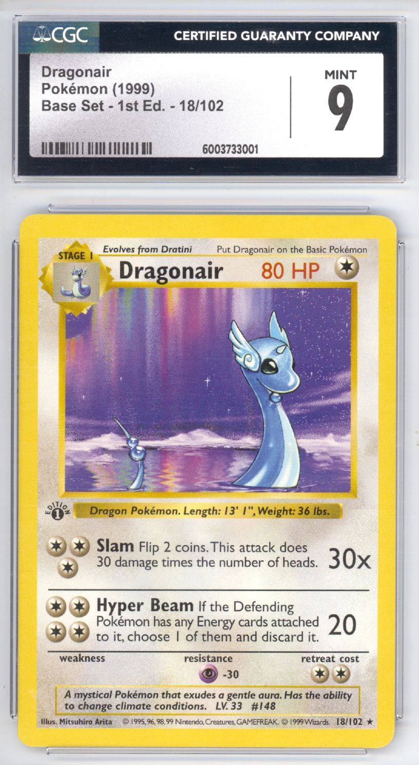 Dragonair [1st Edition] #18 - Pokemon Base Set – Retro Island Gaming