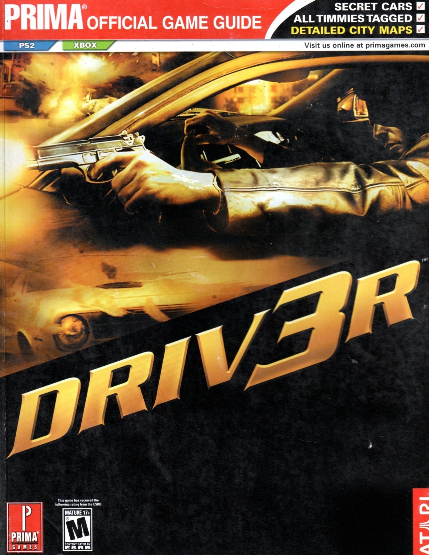 Driver 3 Prima Official Game Guide - Guide Book – Retro Island Gaming