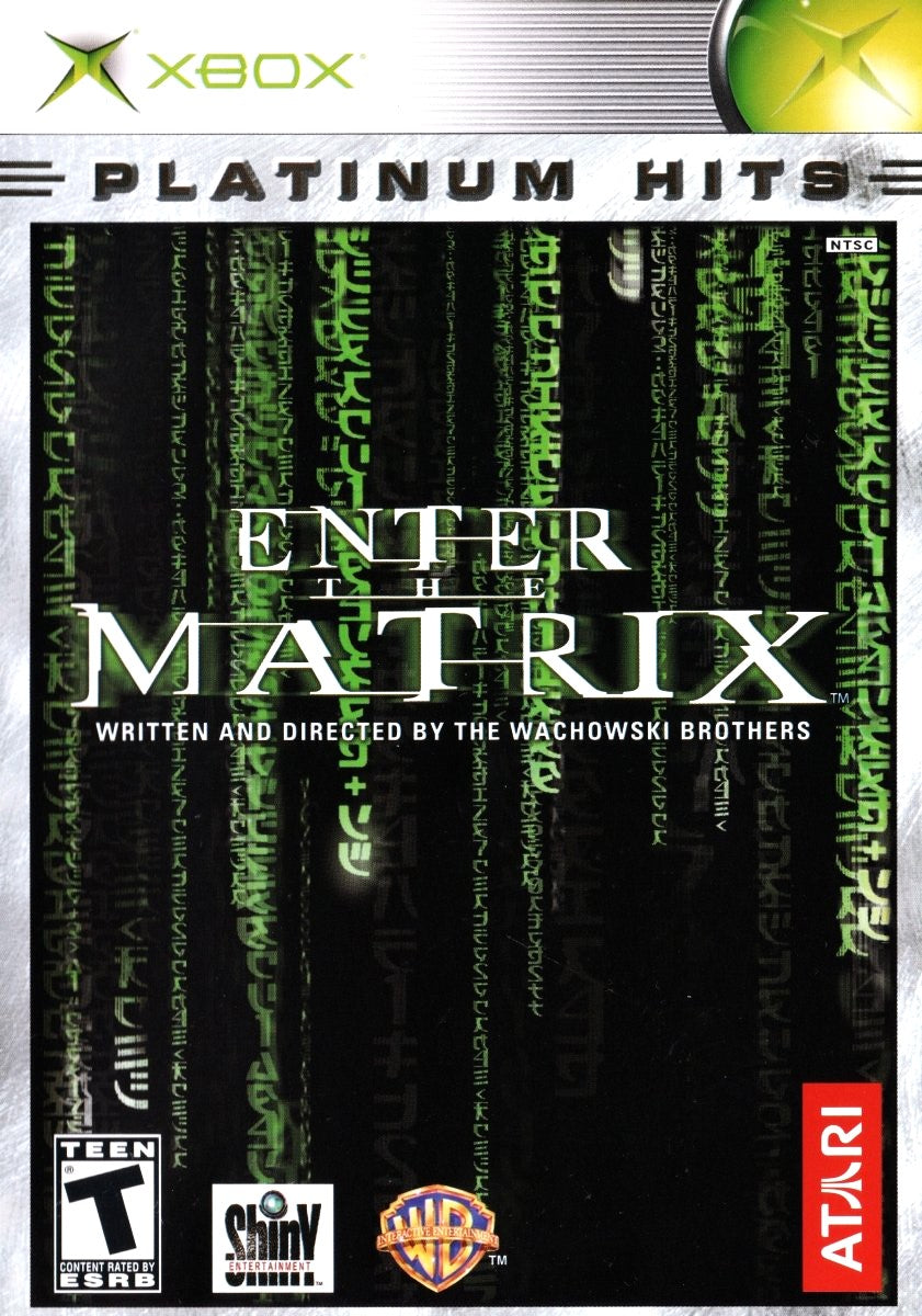 Enter the Matrix [Platinum Hits] - Xbox – Retro Island Gaming