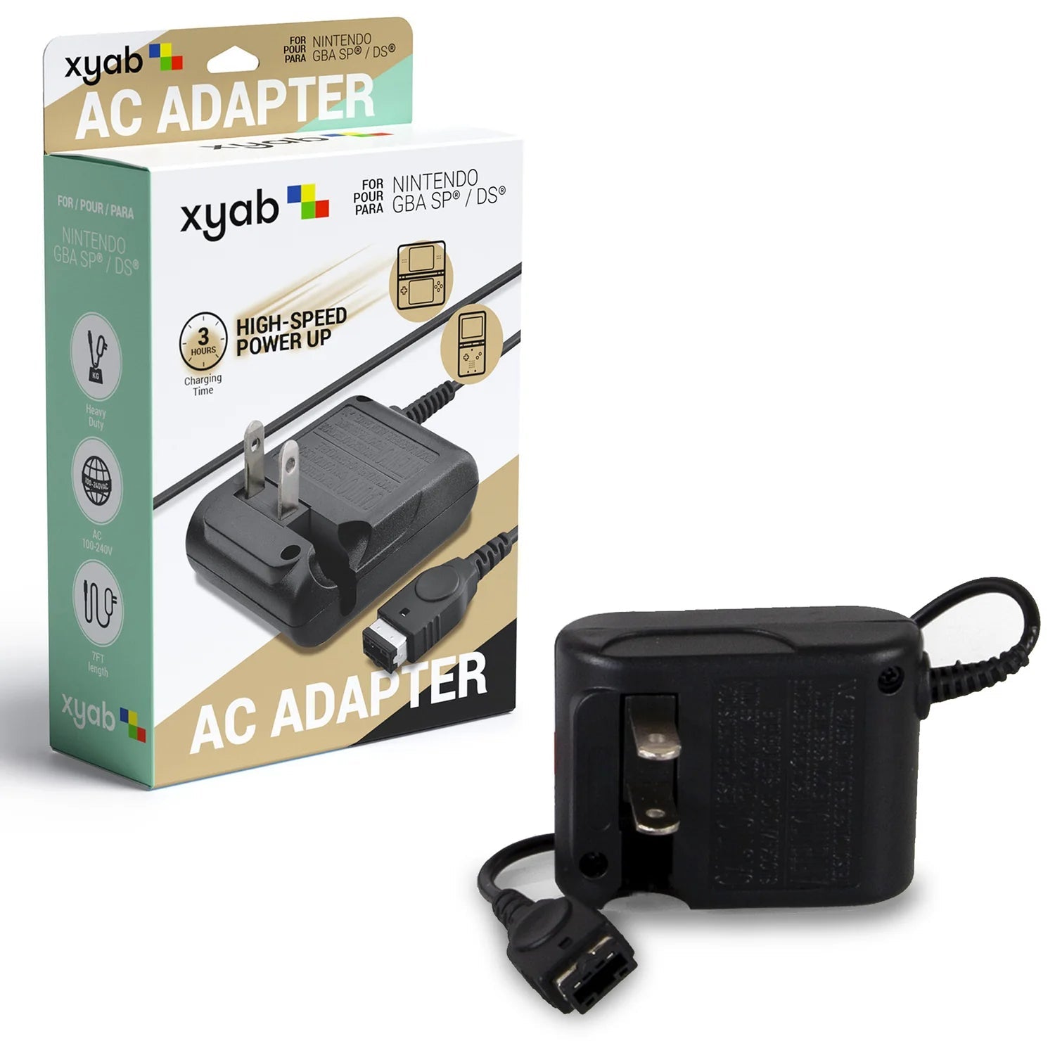 GameBoy Advance SP/Original Nintendo DS AC Adapter - xyab – Retro ...