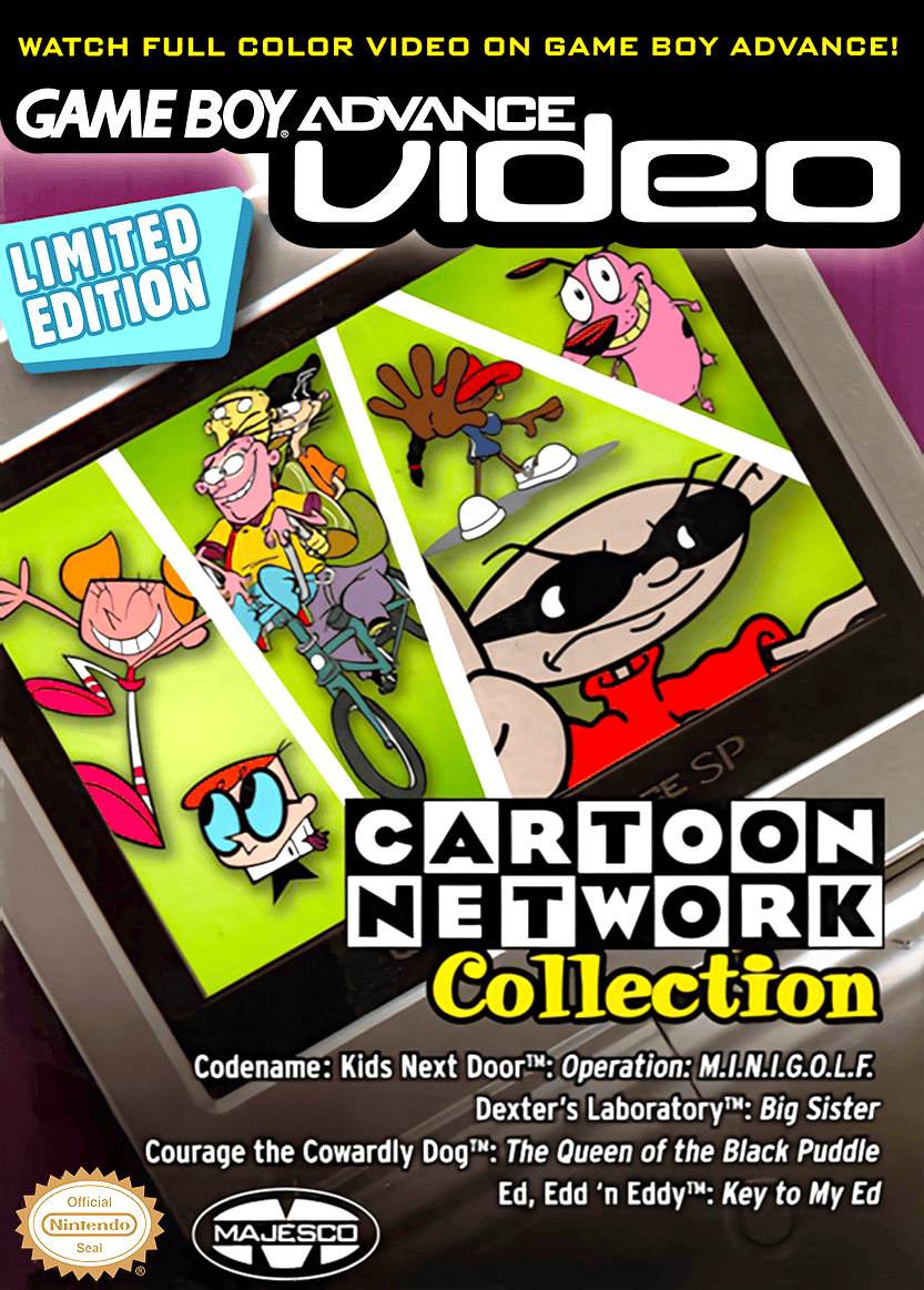 GBA Video Cartoon Network Collection Limited Edition - GameBoy Advance ...