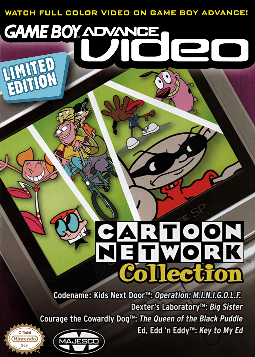 GBA Video Cartoon Network Collection Limited Edition - GameBoy Advance ...
