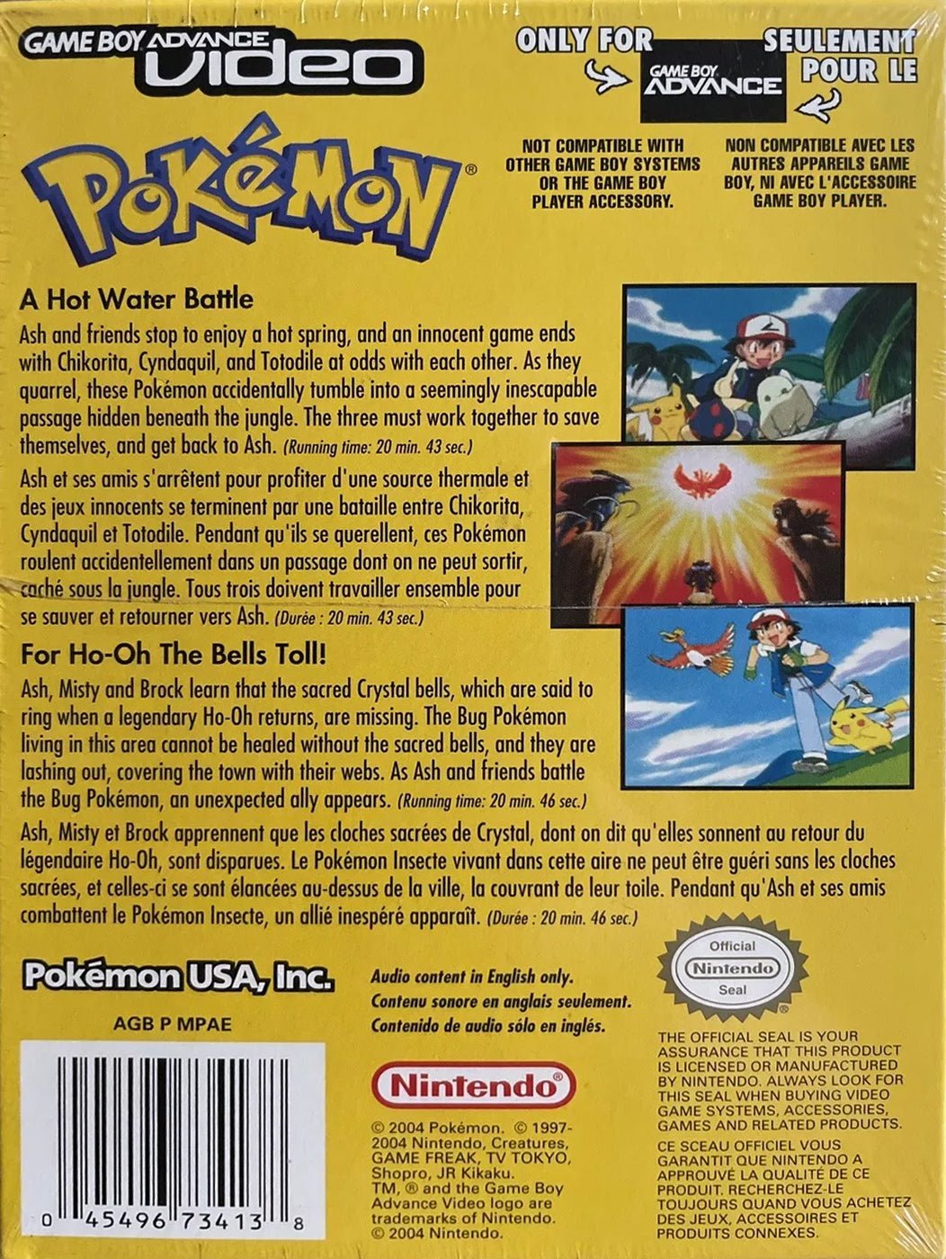 GBA Video Pokemon For Ho-Oh The Bells Toll and A Hot Water Battle - Ga ...