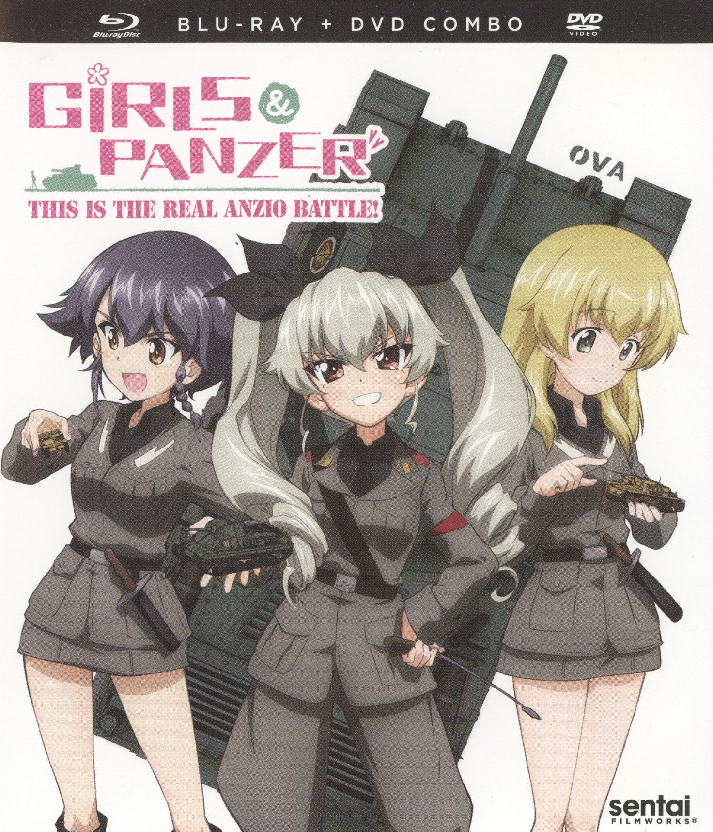 Girls und Panzer: This is the Real Anzio Battle OVA Blu-ray + DVD Comb ...