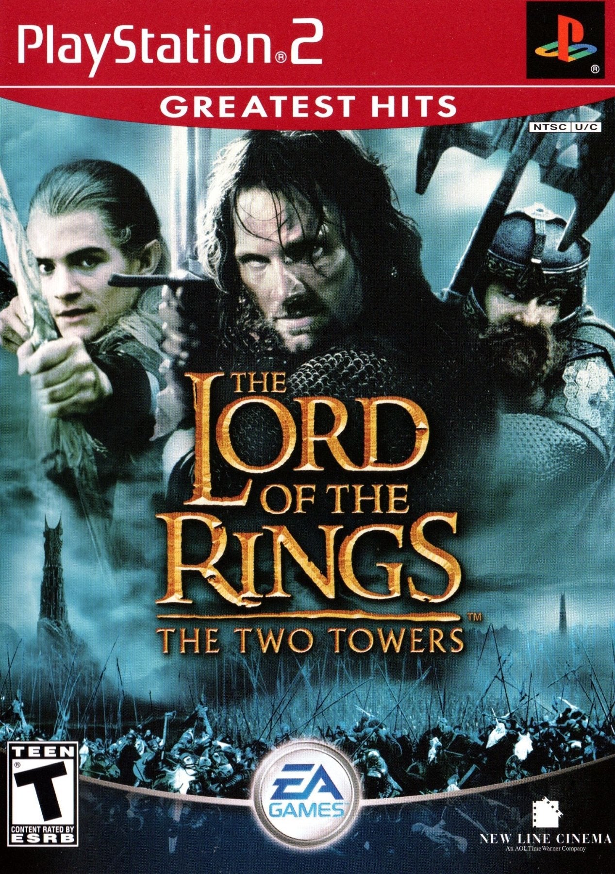 Lord of the Rings Two Towers [Greatest Hits] - Playstation 2 – Retro ...