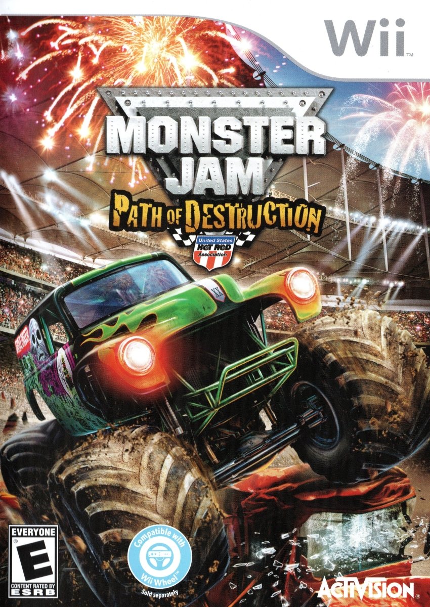 Monster Jam: Path of Destruction - Wii – Retro Island Gaming