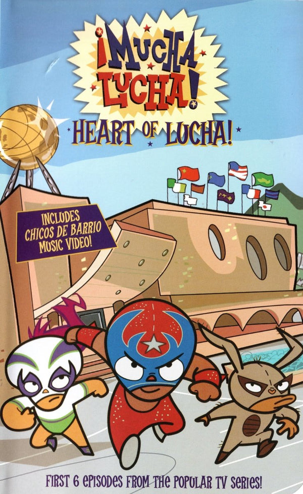 Mucha Lucha Heart of Lucha - VHS – Retro Island Gaming