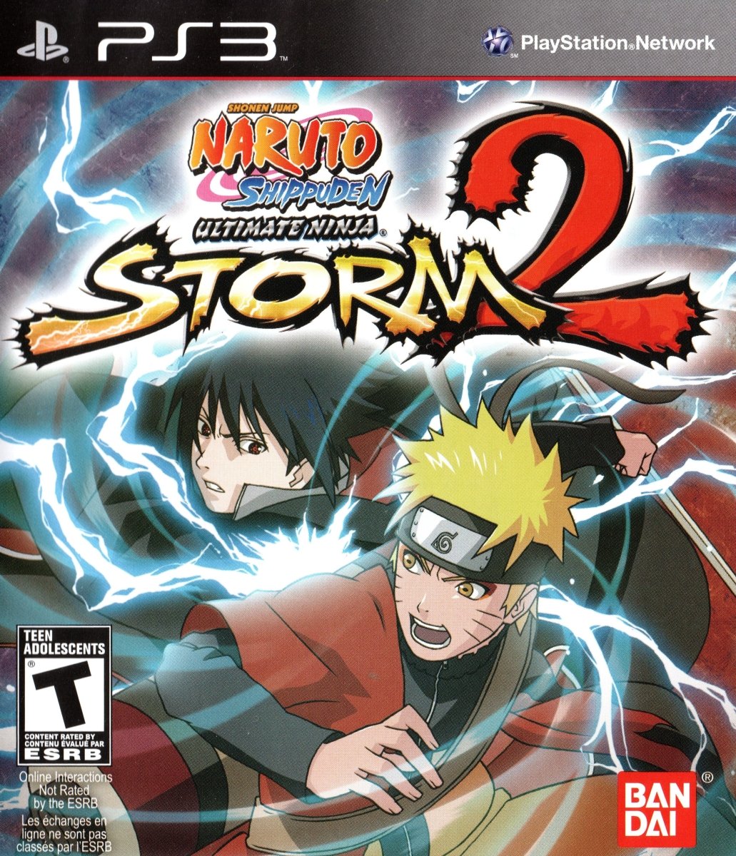 Naruto Shippuden Ultimate Ninja Storm 2 - Playstation 3 – Retro Island ...
