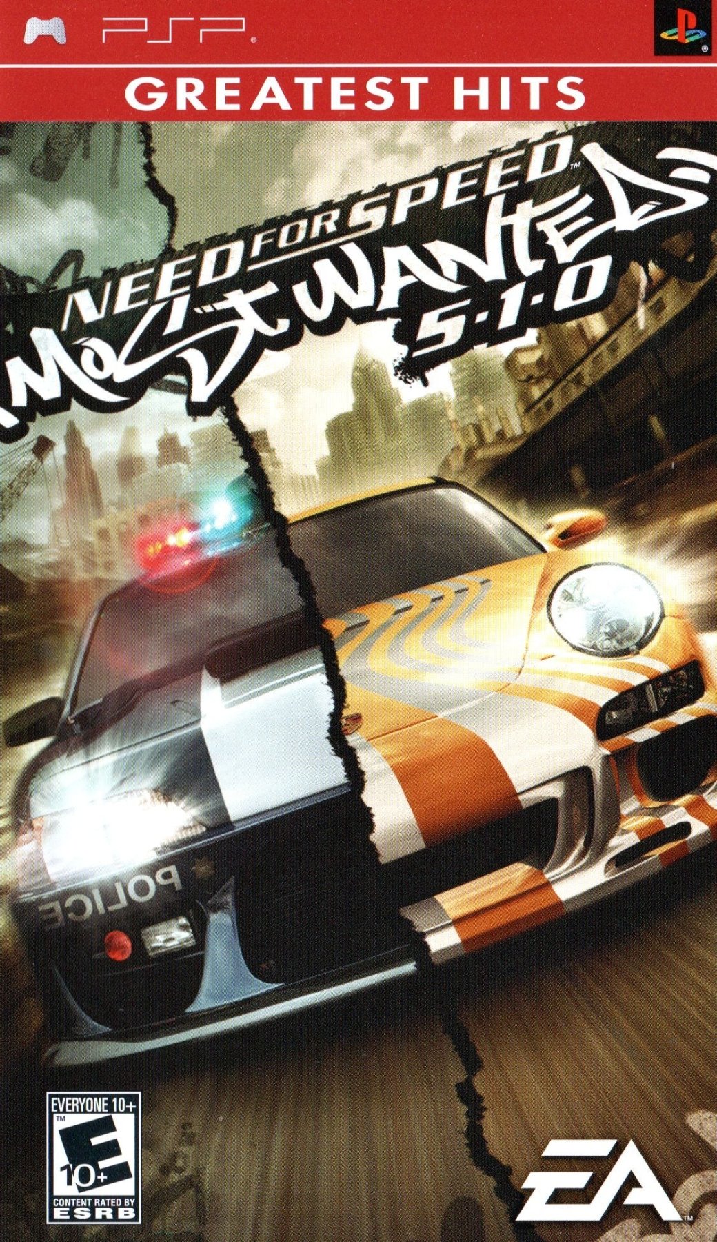Need For Speed: Most Wanted 5-1-0 [Greatest Hits] - PSP – Retro Island ...