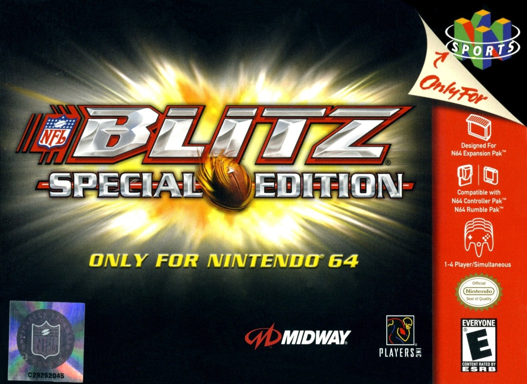 NFL Blitz [Special Edition] - Nintendo 64 – Retro Island Gaming
