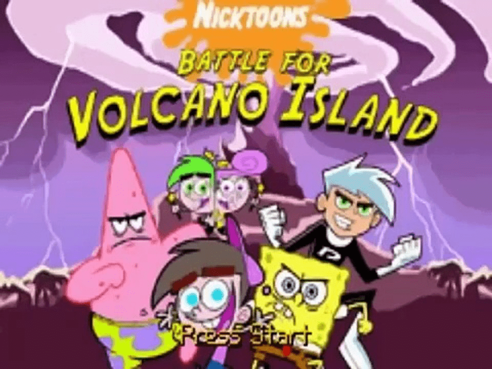 Nicktoons Battle for Volcano Island - GameBoy Advance – Retro Island Gaming