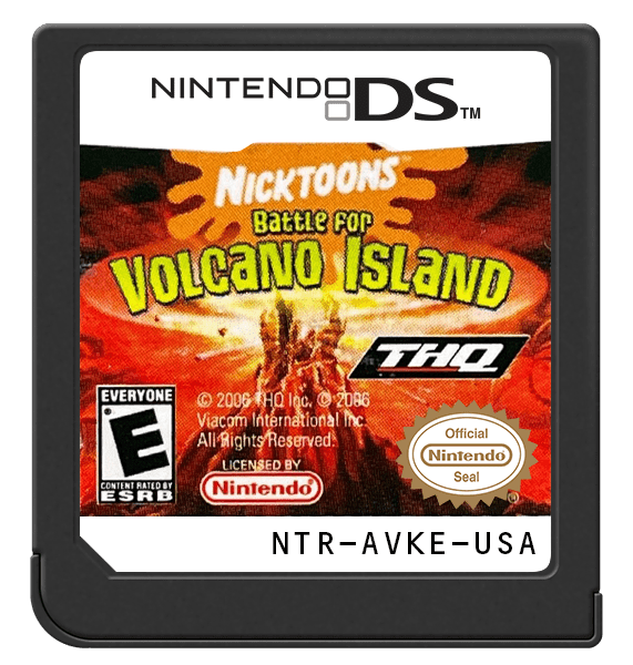 Nicktoons Battle for Volcano Island - Nintendo DS – Retro Island Gaming
