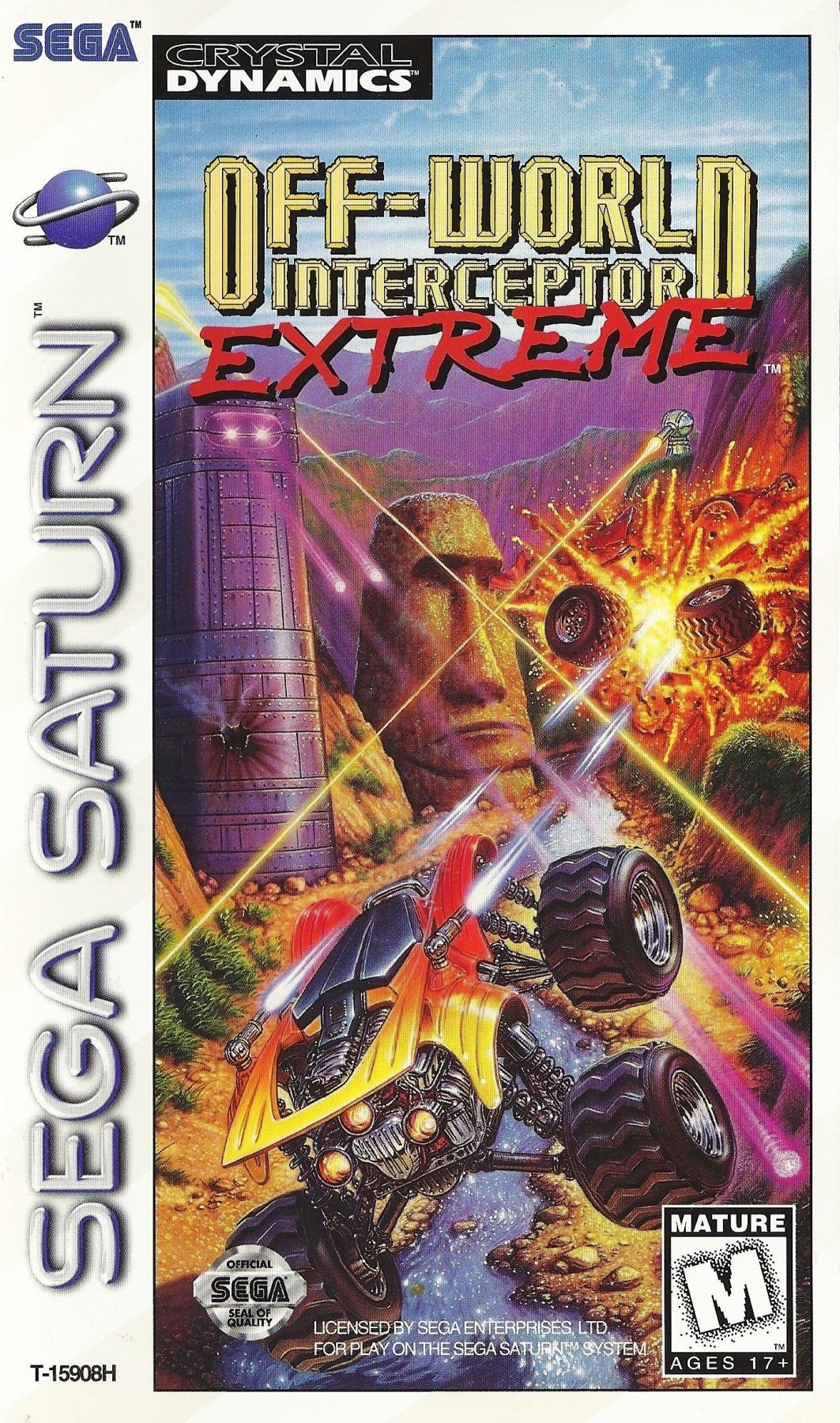 Off-World Interceptor Extreme - Sega Saturn – Retro Island Gaming