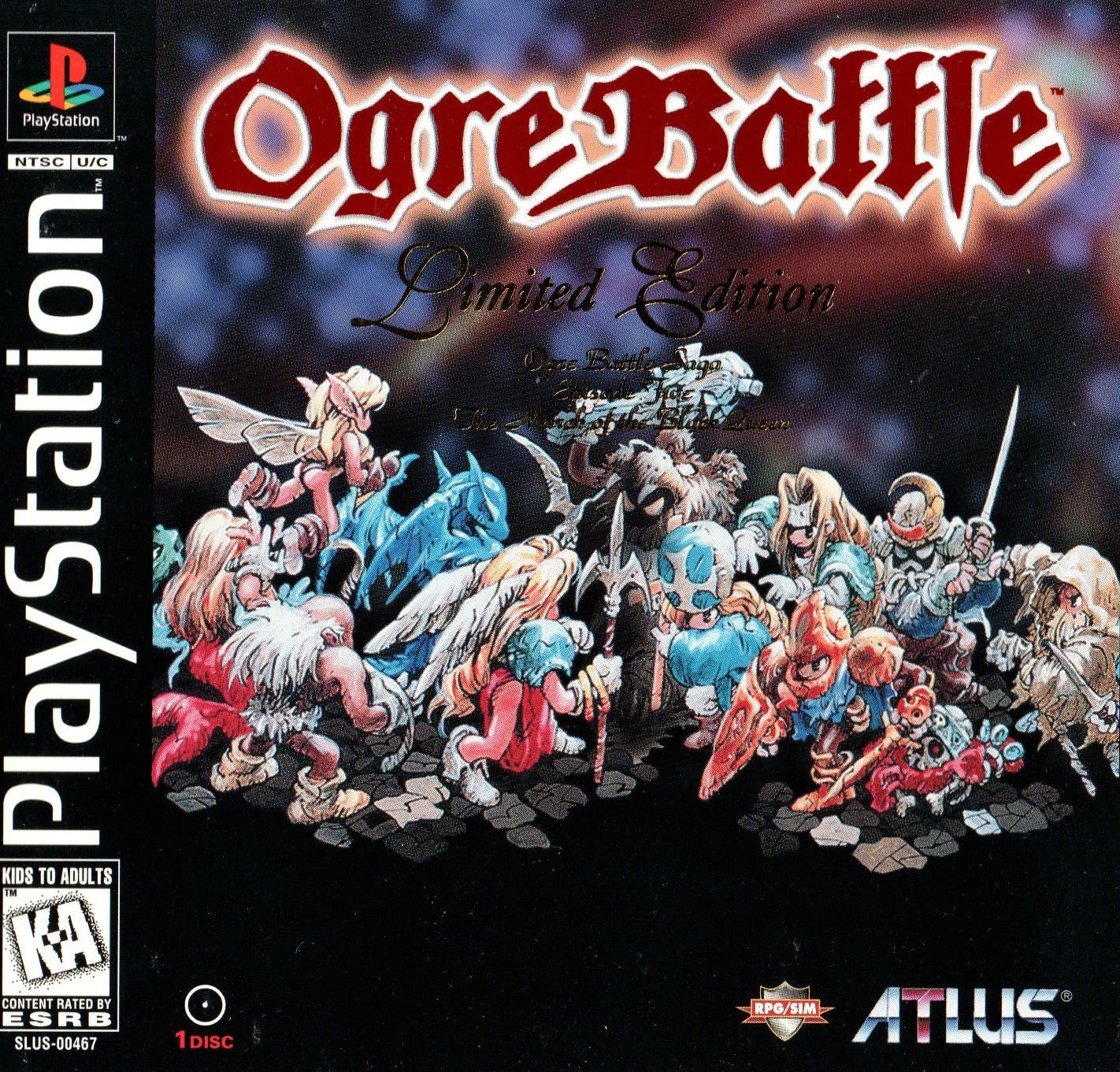 Ogre Battle - Playstation – Retro Island Gaming