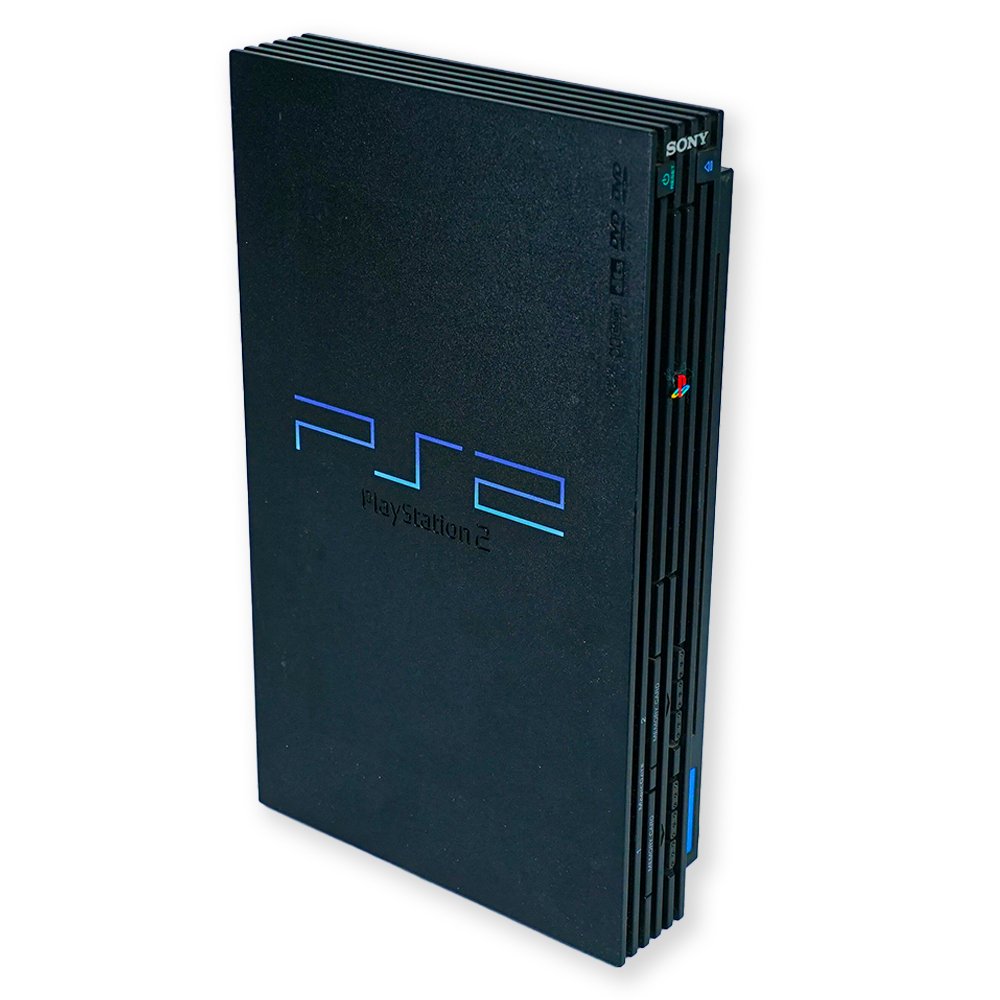 Black PlayStation 2 System - Certified Tested & Cleaned – Retro Island ...