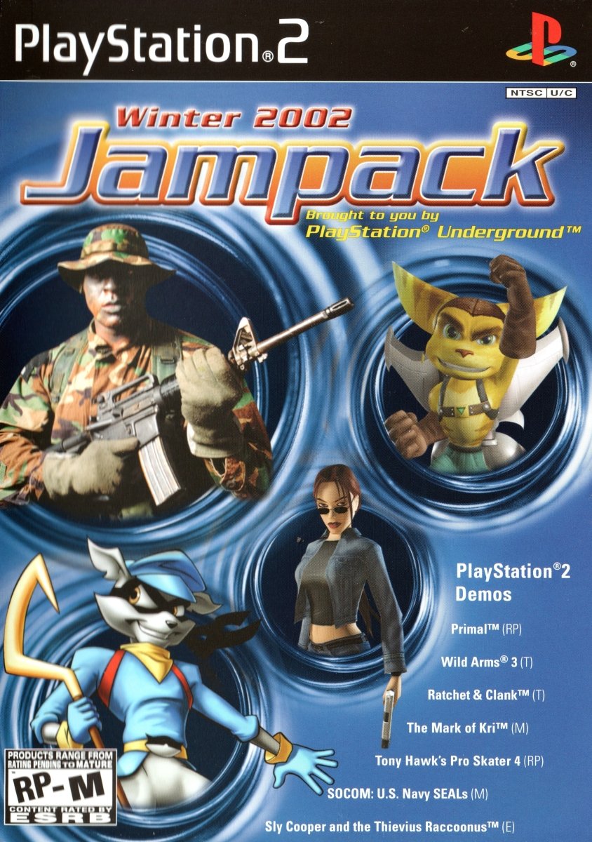 PlayStation Underground Jampack: Winter 2002 - Playstation 2 – Retro ...