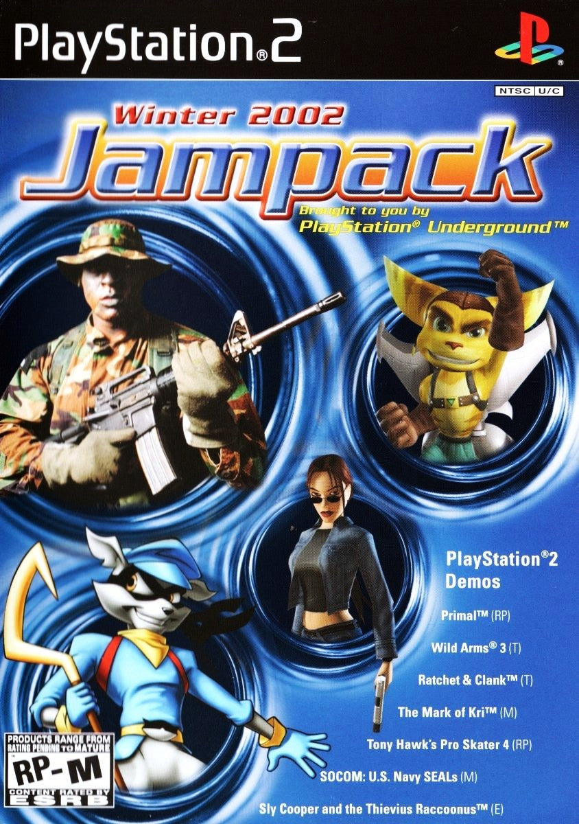 PlayStation Underground Jampack: Winter 2002 - Playstation 2 – Retro ...