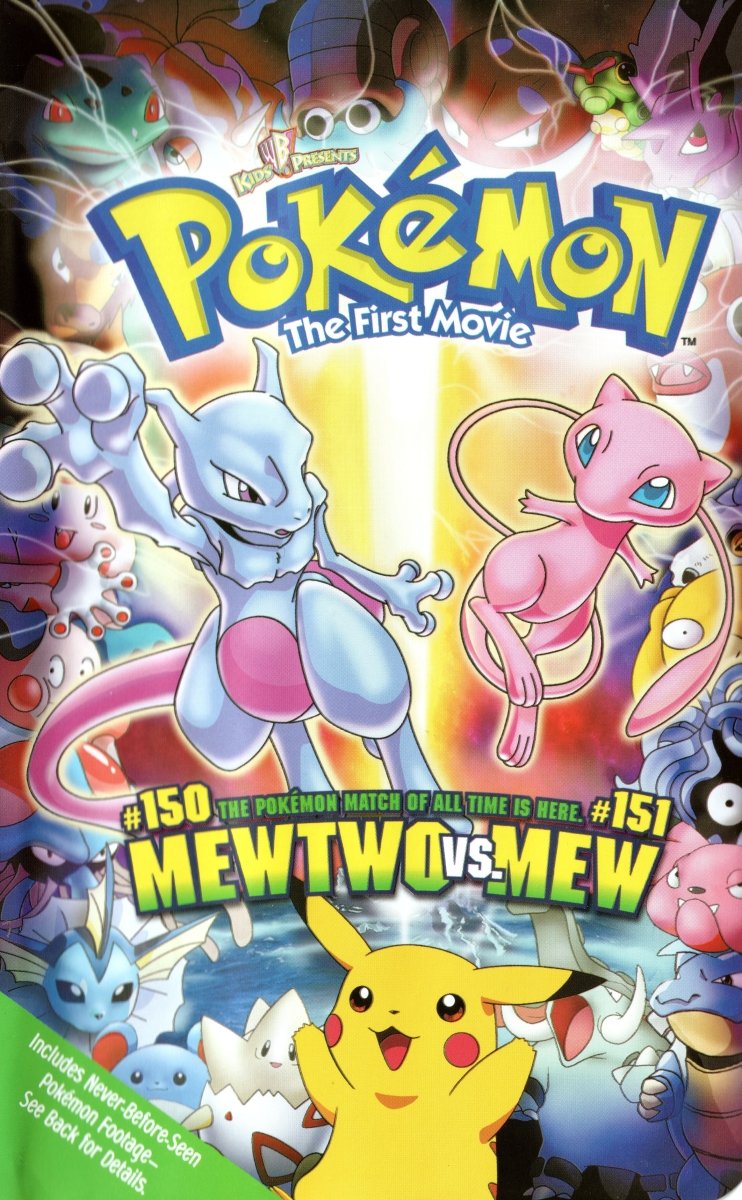Pokemon: The First Movie - VHS – Retro Island Gaming