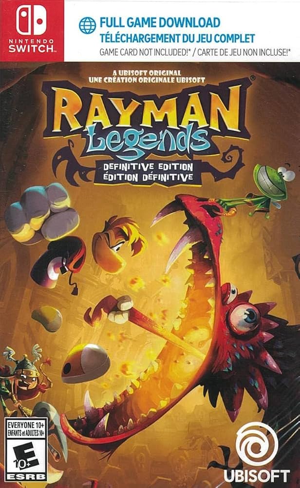 Rayman Legends [Code In Box] - Nintendo Switch – Retro Island Gaming