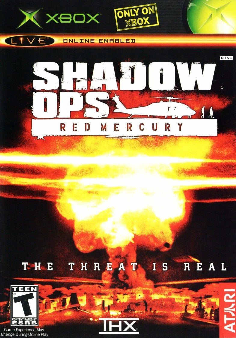 Shadow Ops Red Mercury - Xbox – Retro Island Gaming