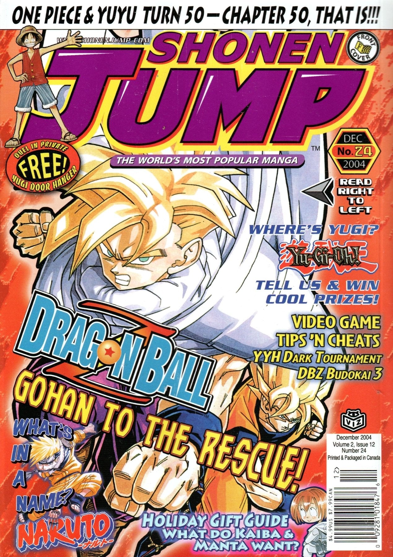 Shonen Jump: December 2004 Volume 2, Issue 12 - Magazine – Retro Island Gaming