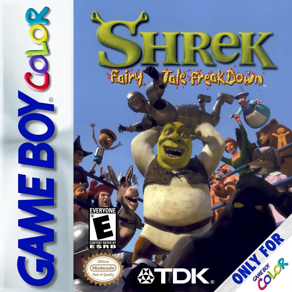 Shrek Fairy Tales Freakdown - GameBoy Color – Retro Island Gaming