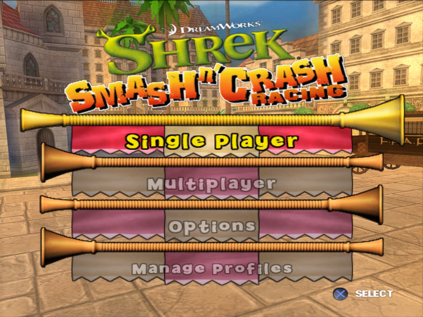 Shrek Smash and Crash Racing - Playstation 2 – Retro Island Gaming