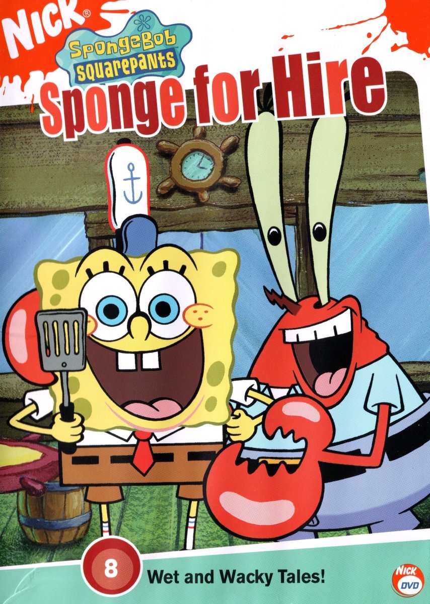 SpongeBob SquarePants: Sponge for Hire - DVD – Retro Island Gaming