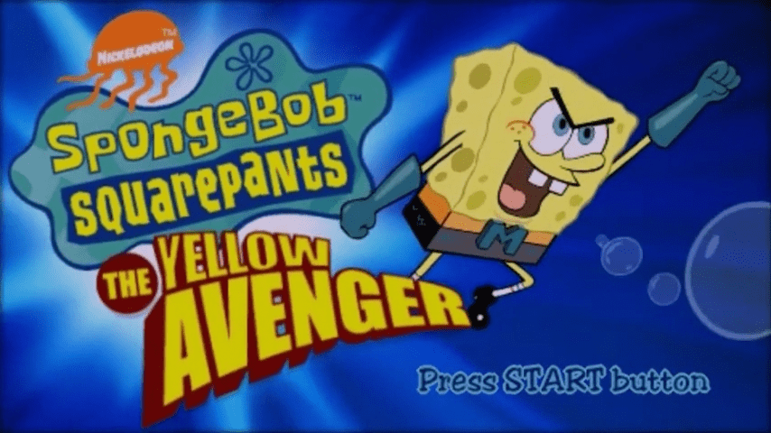 SpongeBob SquarePants The Yellow Avenger - PSP – Retro Island Gaming