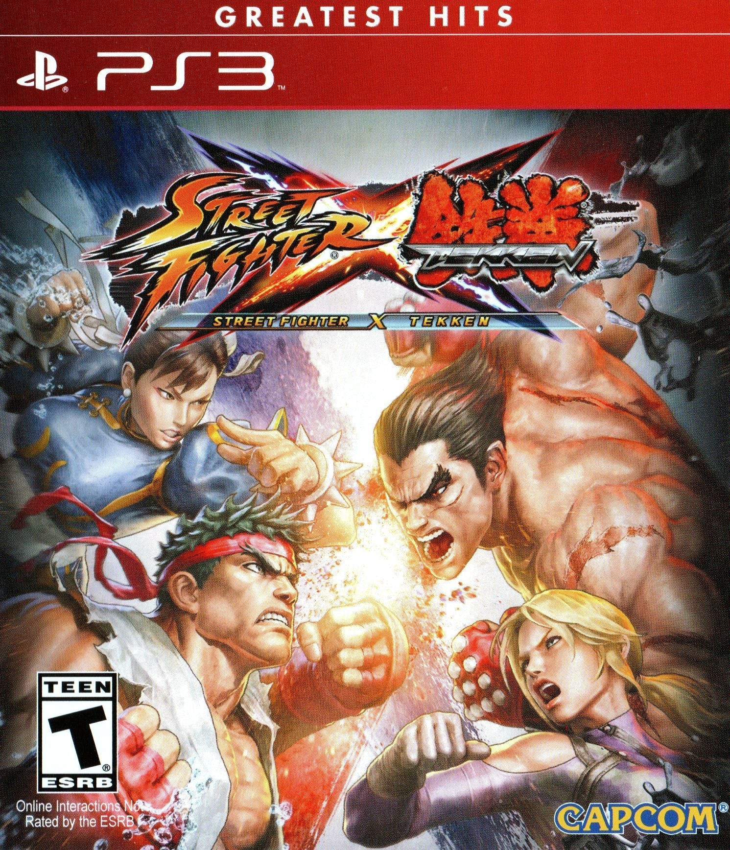 Street Fighter X Tekken [Greatest Hits] - Playstation 3 – Retro Island ...