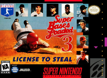 Super Bases Loaded 3 - Super Nintendo – Retro Island Gaming