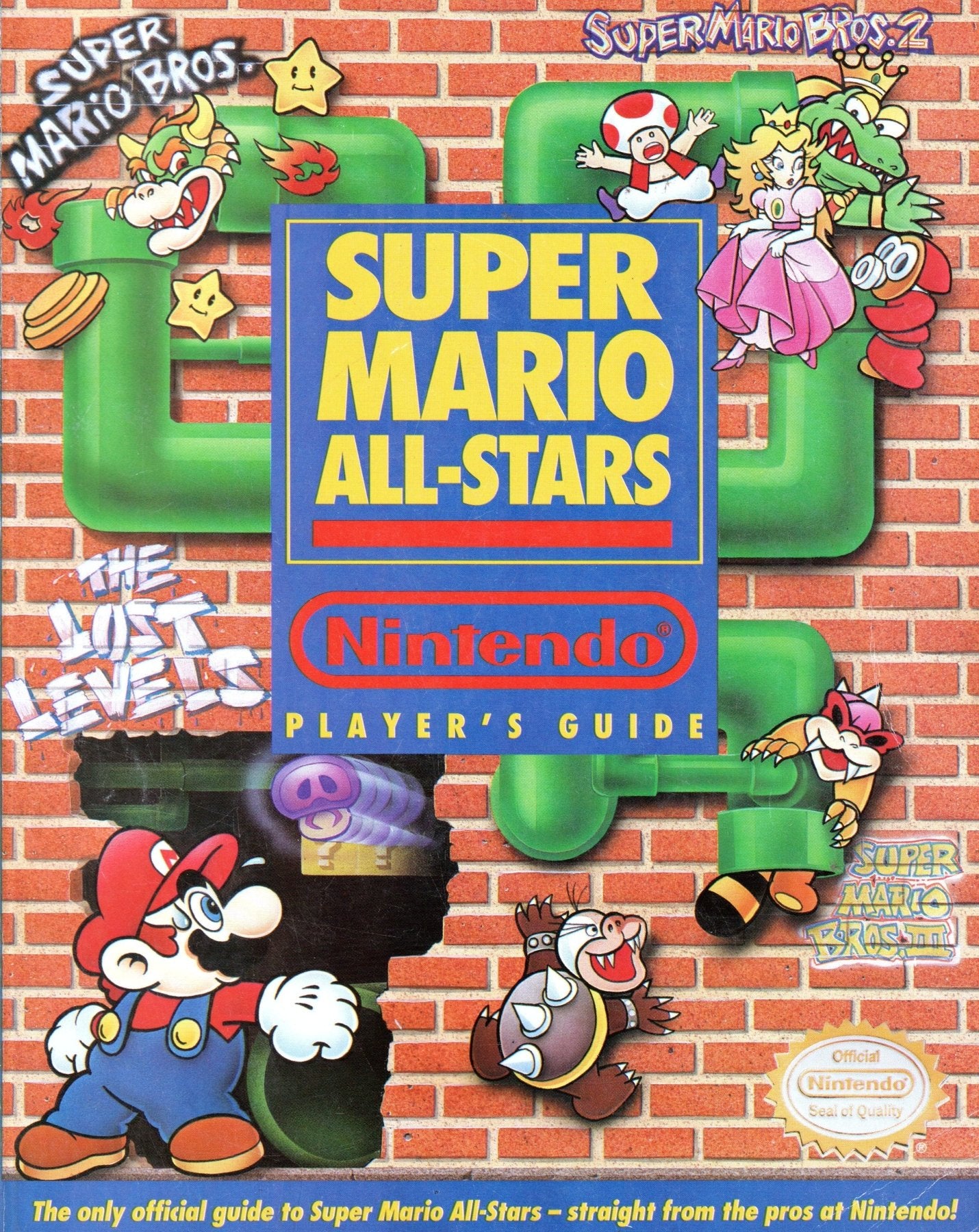 Super Mario All-Stars Nintendo Player's Guide - Guide Book – Retro ...