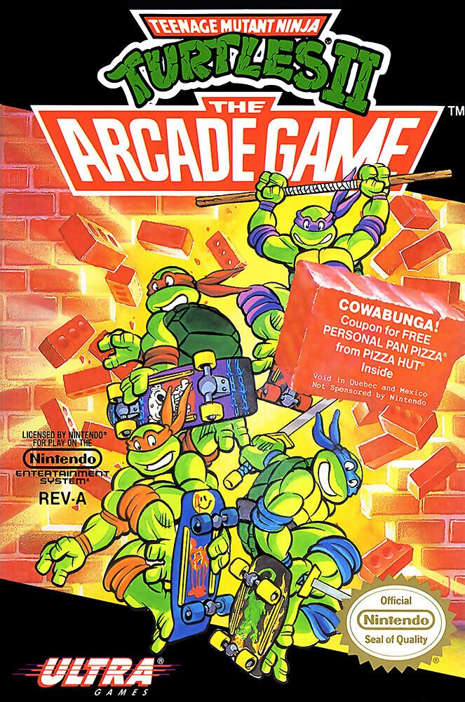 Teenage Mutant Ninja Turtles II - NES – Retro Island Gaming