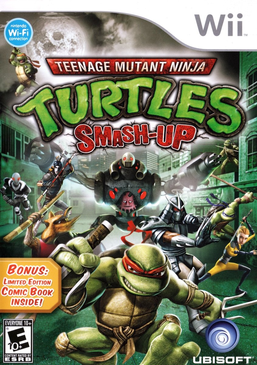 Teenage Mutant Ninja Turtles: Smash-Up - Wii – Retro Island Gaming