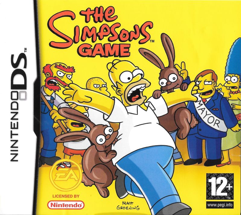 The Simpsons Game - PAL Nintendo DS – Retro Island Gaming