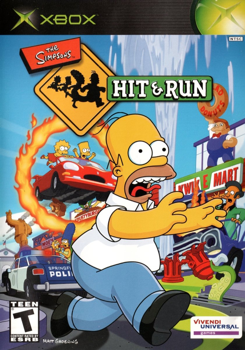 The Simpsons Hit and Run - Xbox – Retro Island Gaming